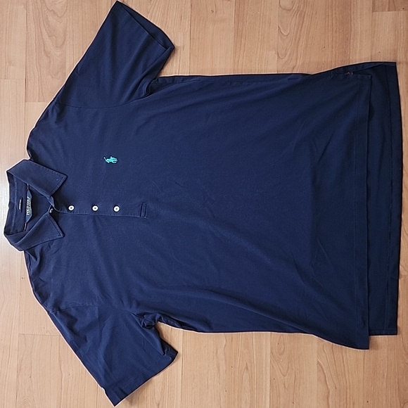 Ralph Lauren | Shirts | Polo Golf Ralph Lauren Navy Blue Super Soft ...